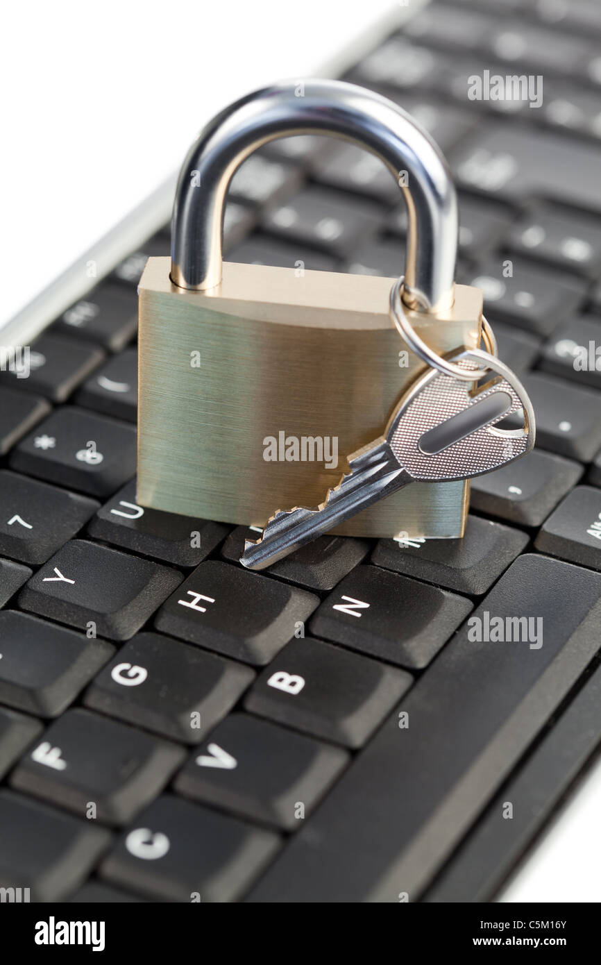 Key standing on keyboard hi-res stock photography and images - Alamy