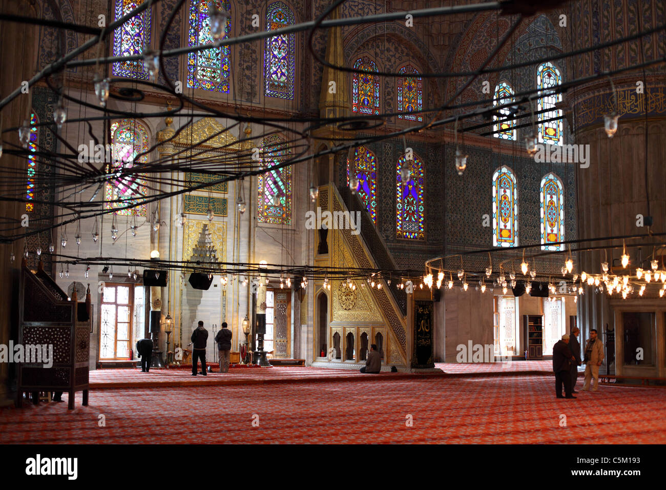 Sultan ahmed mosque sultanahmet camii hi-res stock photography and ...