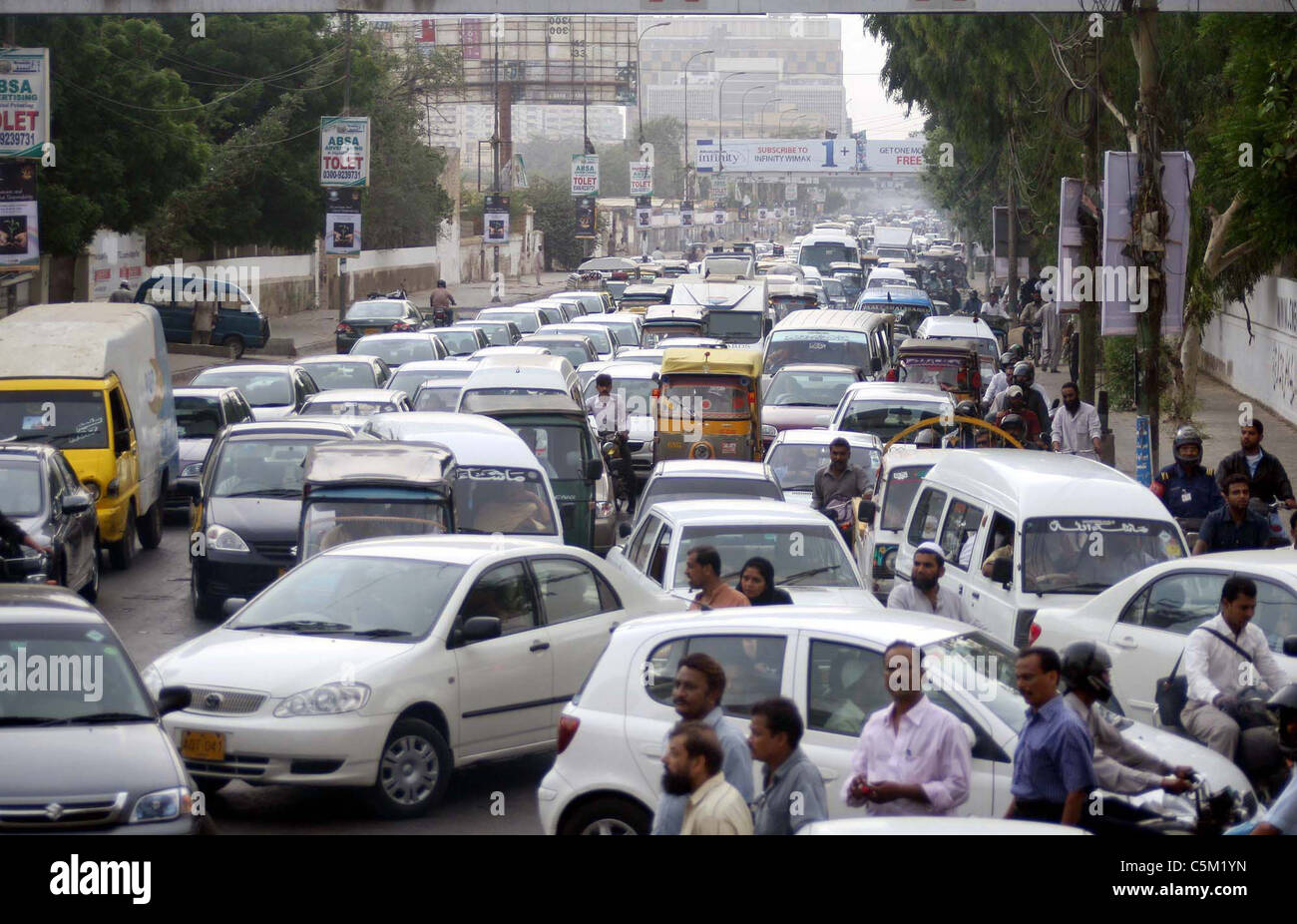 Karachi Traffic Jam High Resolution Stock Photography and Images - Alamy