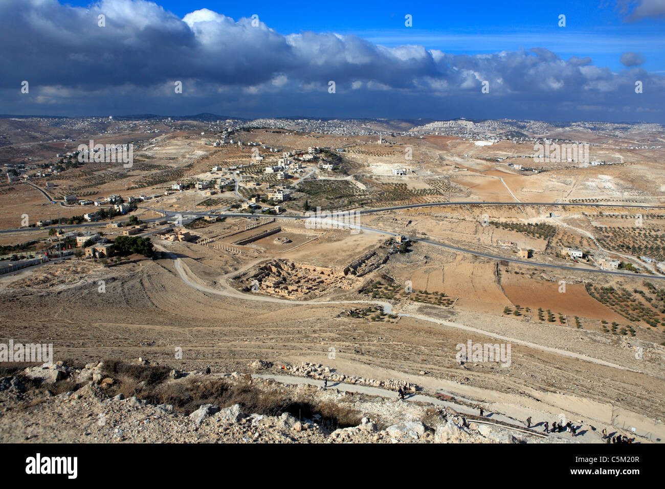 Palace of Herodes the Great (1st century BC), Herodion (Herodium ...