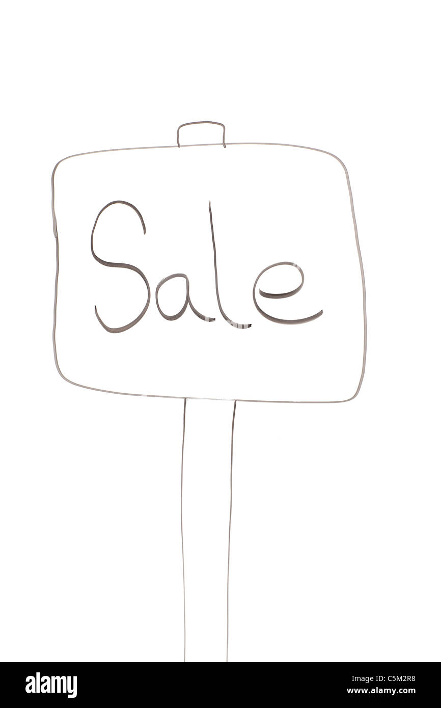 Drawn sign word hi-res stock photography and images - Alamy