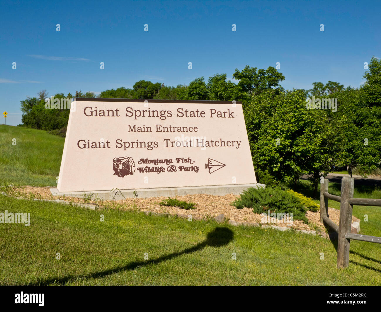 Giant Springs State Park, Great Falls, Montana, USA Stock Photo - Alamy