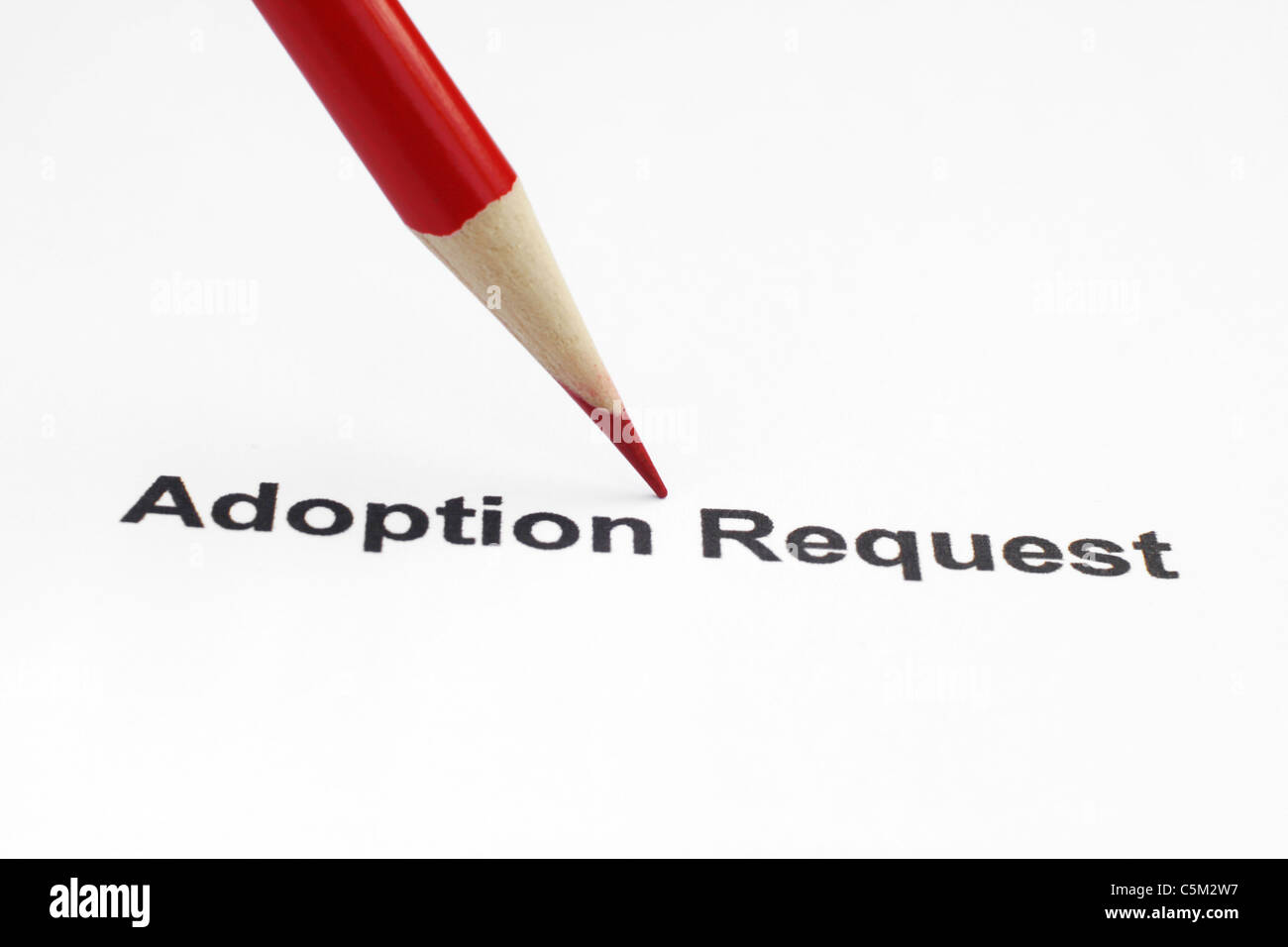 Adoption request adoption hi-res stock photography and images - Alamy