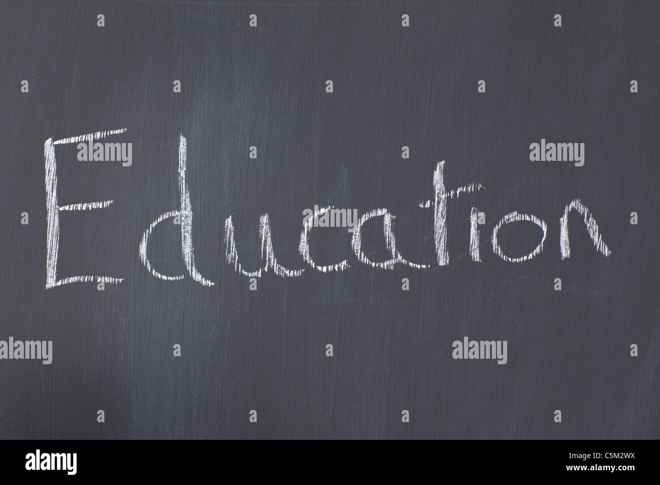 Blackboard with Education Stock Photo - Alamy