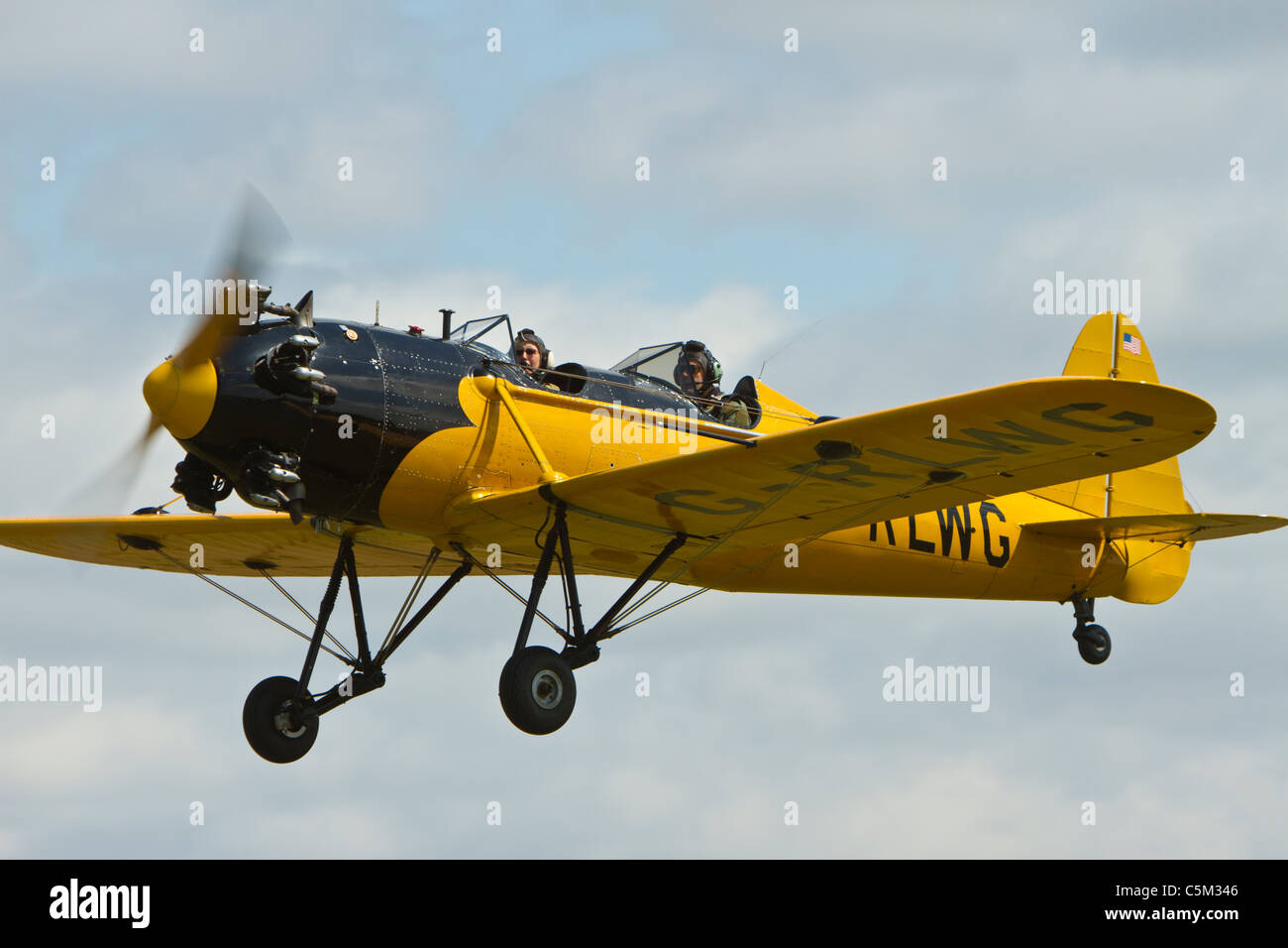 Ryan PT-22 Recruit, reg. G-RLWT, at Breighton Stock Photo - Alamy