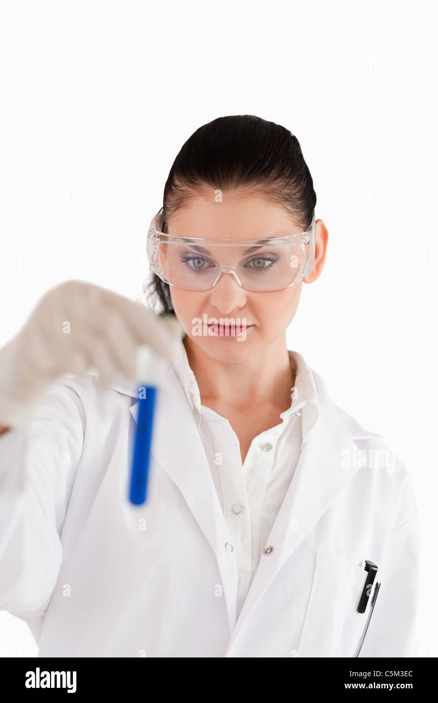 Scientist conducting an experiment Stock Photo - Alamy