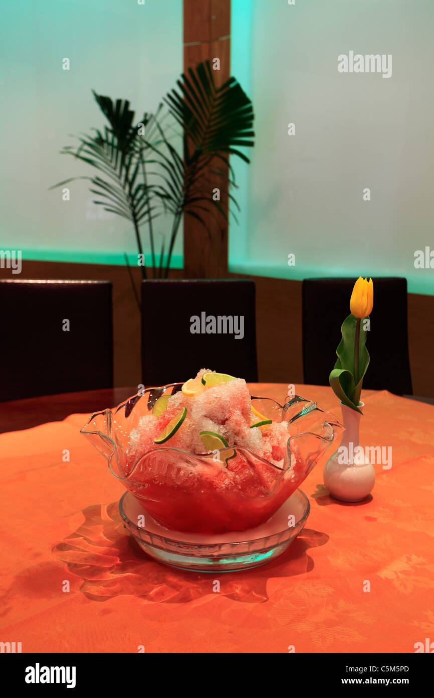 Alcoholic Champagne Cocktail Drink in an Internal bar Stock Photo - Alamy