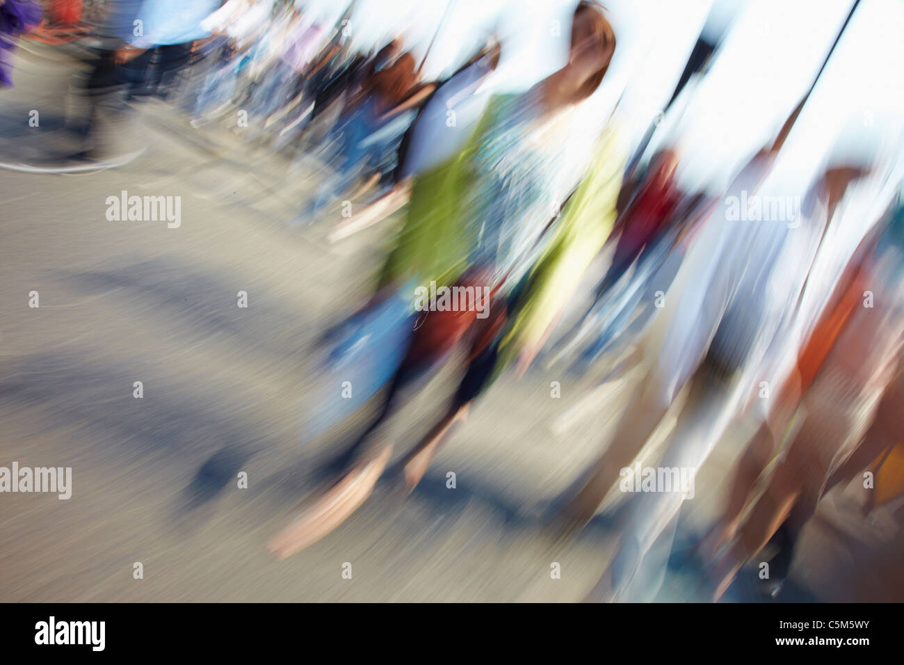 People in motion Stock Photo - Alamy
