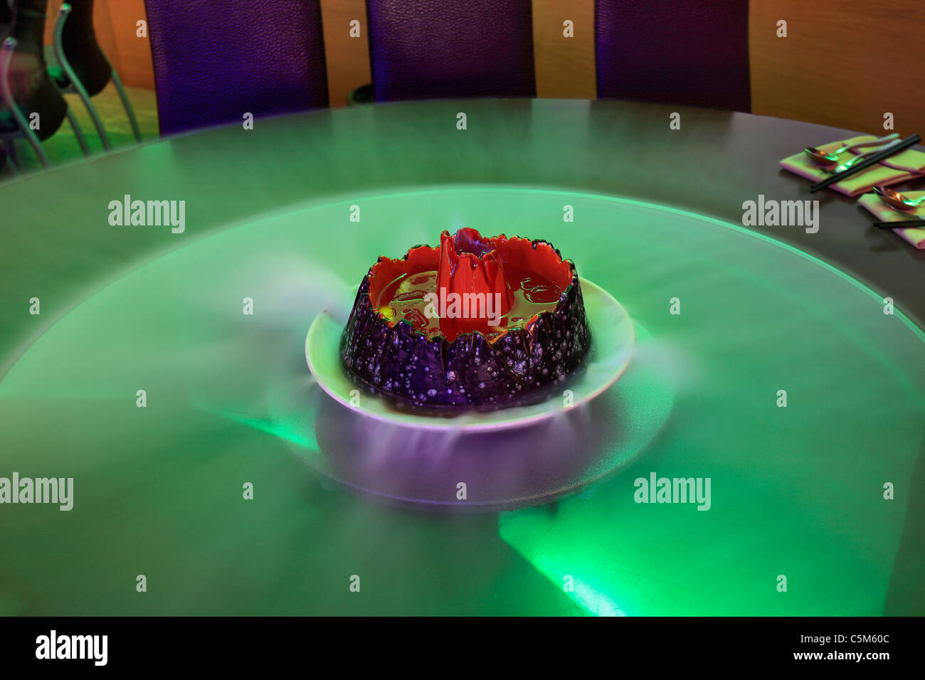 Alcoholic Champagne Cocktail Drink in an Internal bar Stock Photo - Alamy