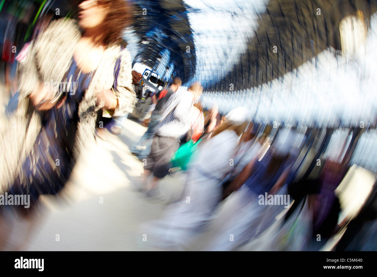 People in motion Stock Photo - Alamy