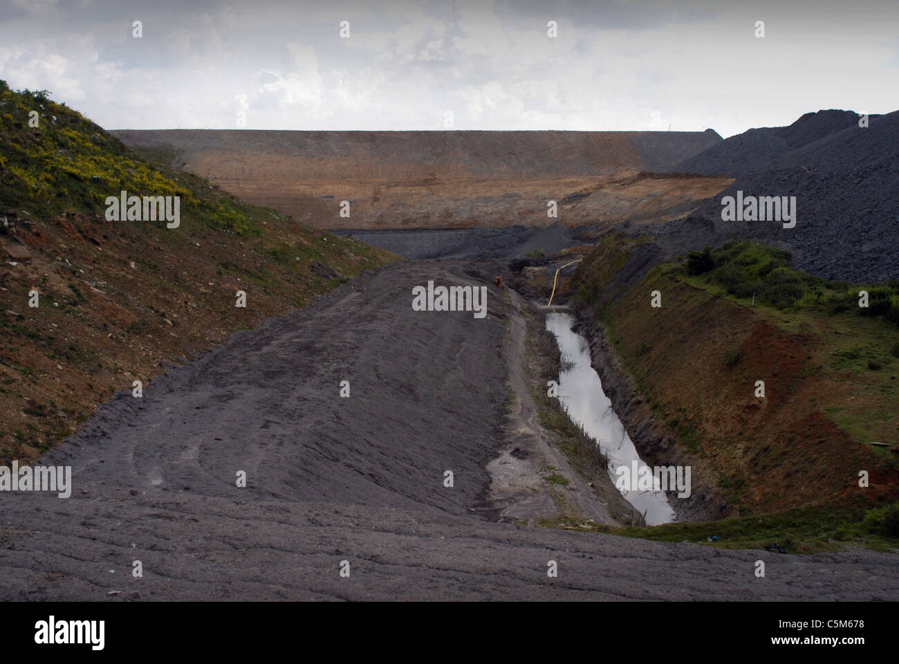 SITA UK landfill site where they manage the safe disposal of non ...