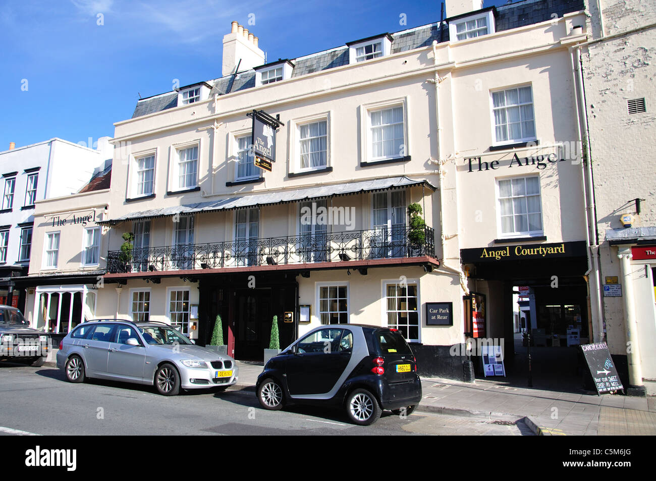 The Angel Inn, High Street, Lymington, New Forest District, Hampshire ...