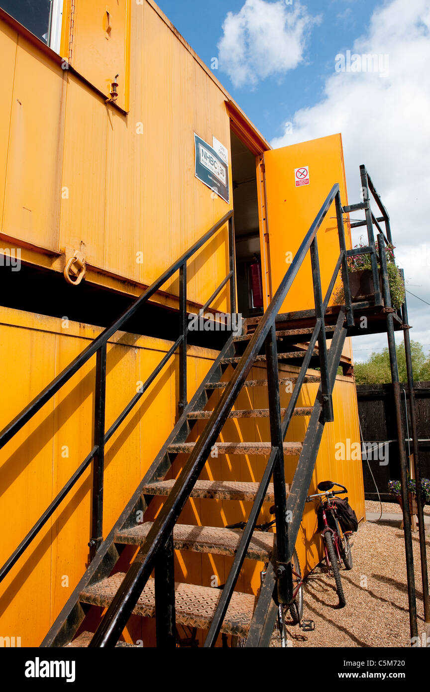 Temporary construction site office hi-res stock photography and images ...