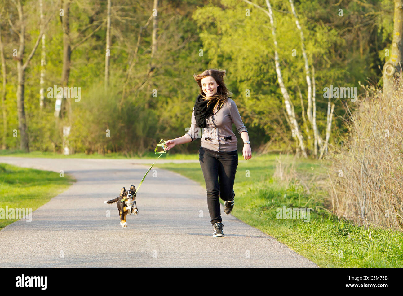 Child half breed dog hi-res stock photography and images - Alamy