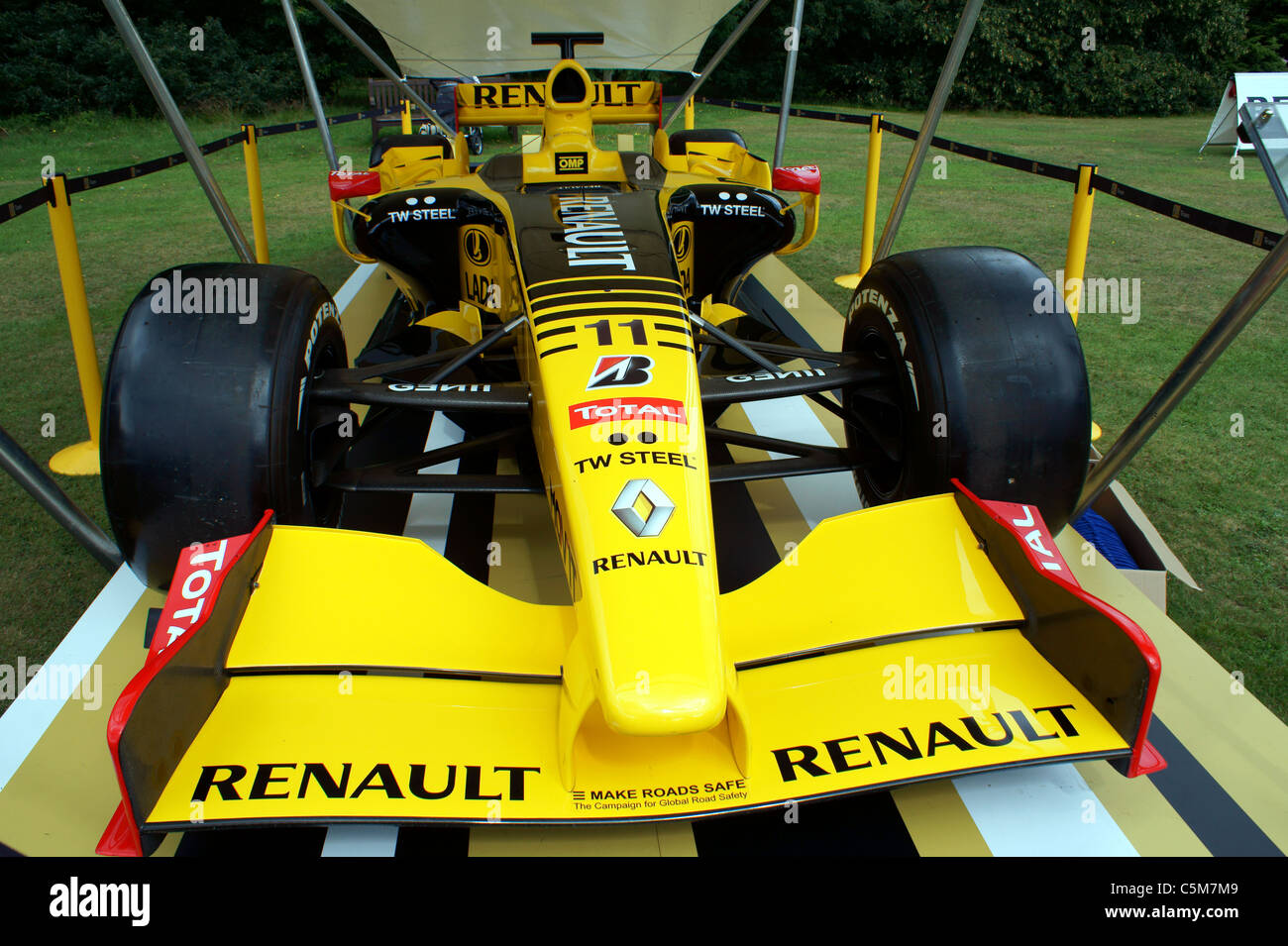 RENAULT F1 RACING CAR Stock Photo - Alamy
