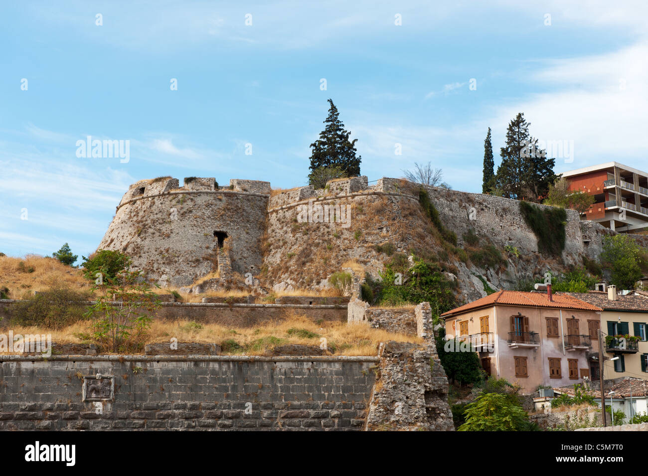Castle nafplio peloponnese hi-res stock photography and images - Alamy