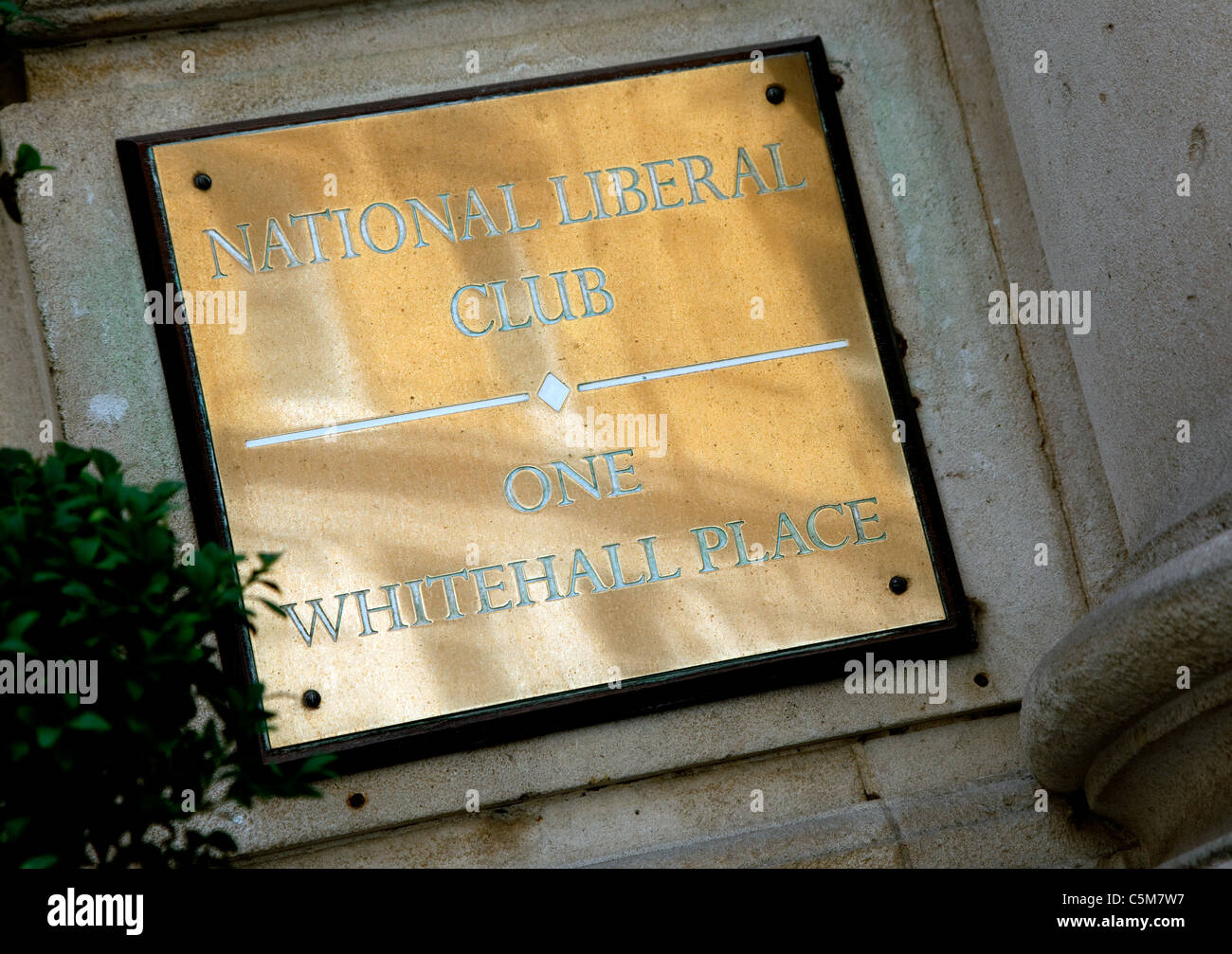 National Liberal Club, Whitehall Place, London Stock Photo - Alamy