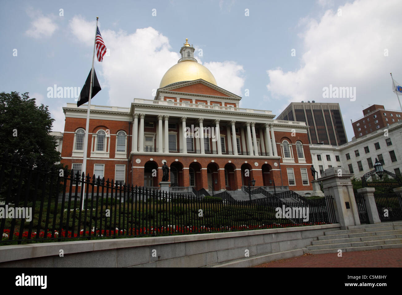 Boston State House Massachusetts Stock Photo - Alamy