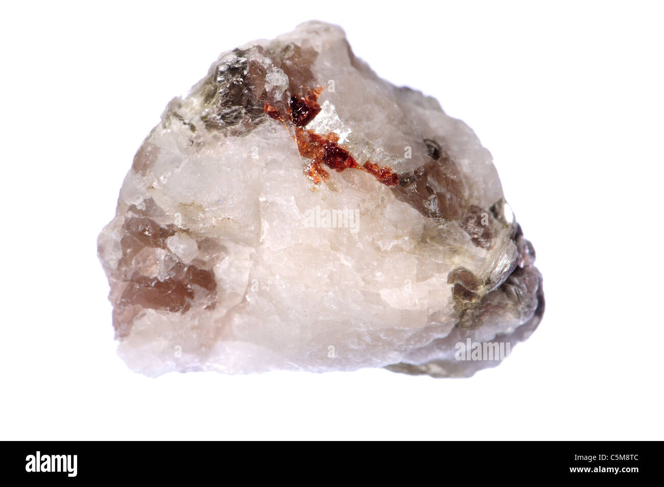 White mica hi-res stock photography and images - Alamy