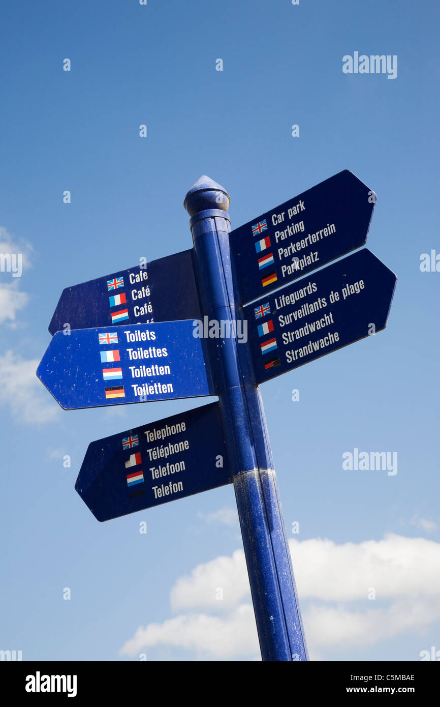 Multi information sign hi-res stock photography and images - Alamy