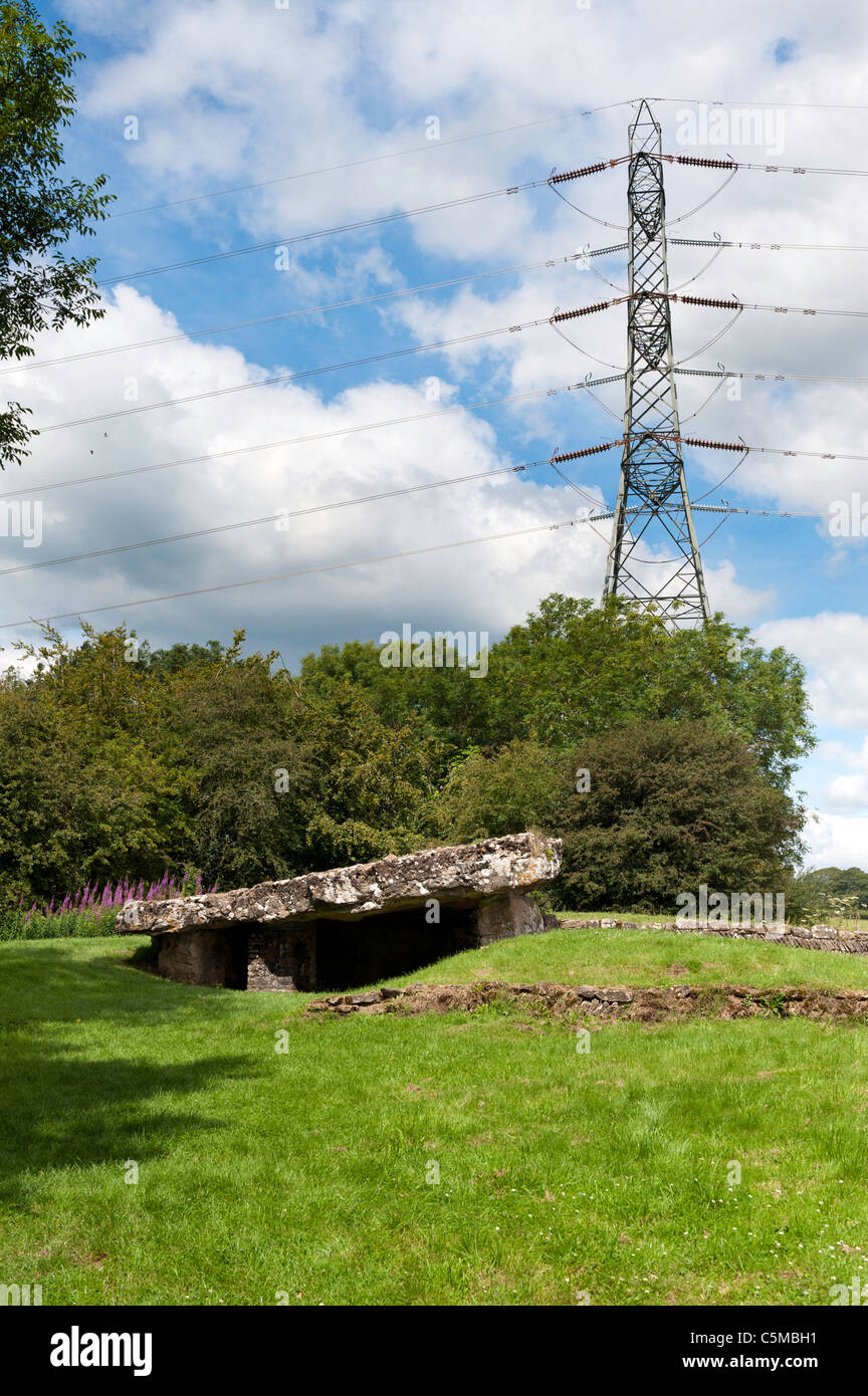 Tinkinswood largest megalith neolithic burial site chamber neolithic ...