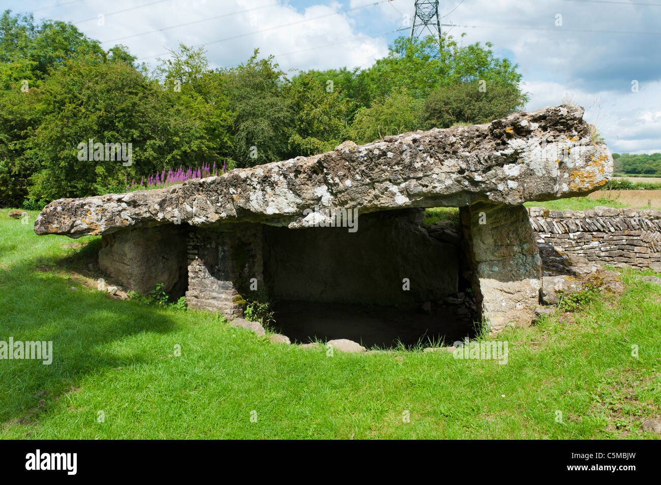 Tinkinswood largest megalith neolithic burial site chamber neolithic ...