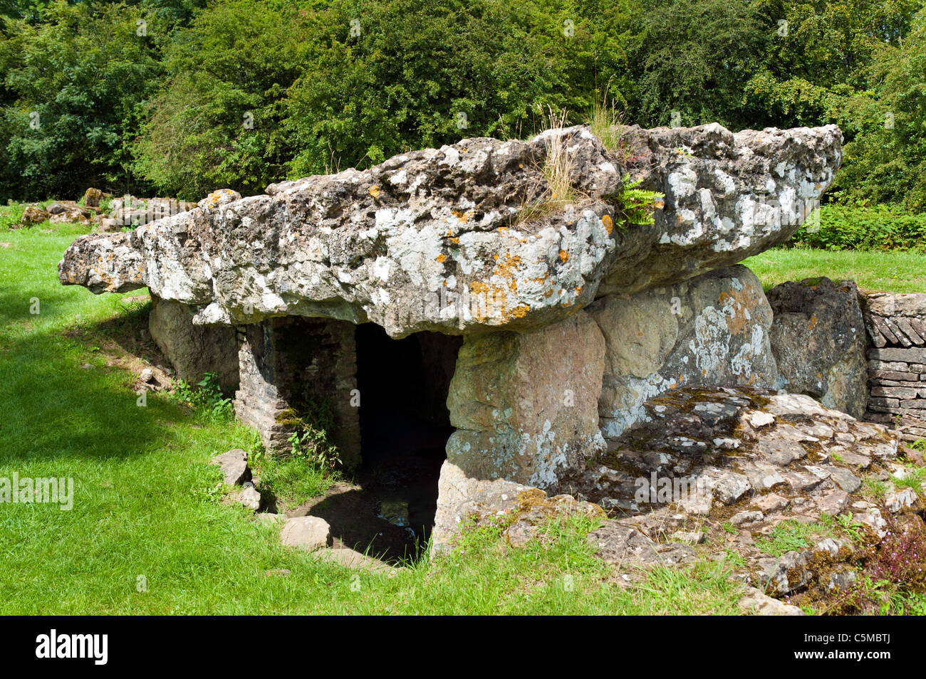 Tinkinswood largest megalith neolithic burial site chamber neolithic ...