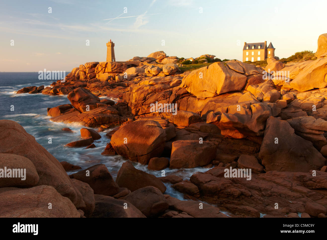 Brittany Cote de Granite Rose Stock Photo - Alamy