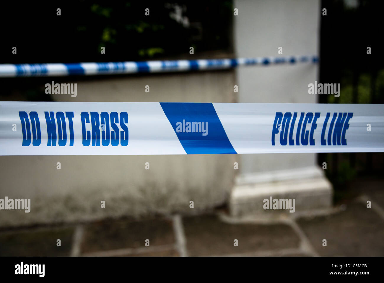 Cordoned by police hi-res stock photography and images - Alamy