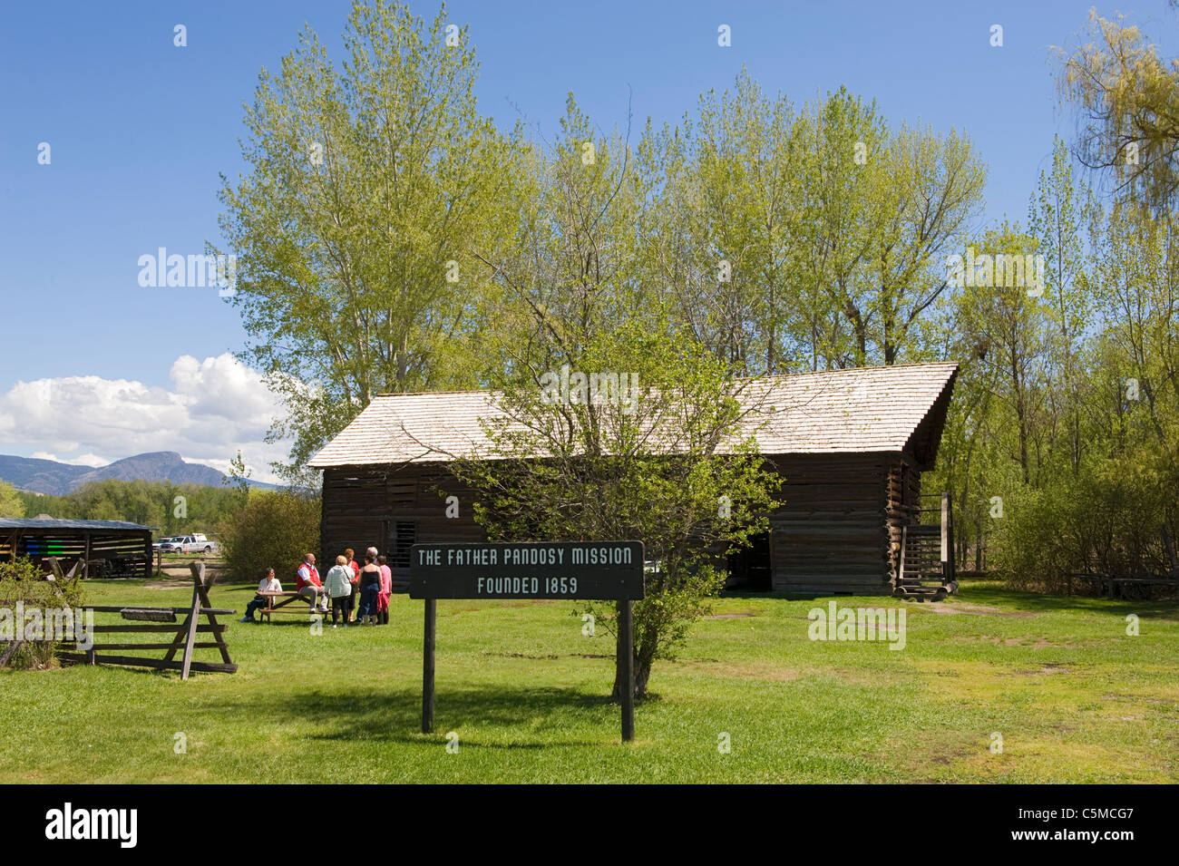 The Father Pandosy Mission in Kelowna, Canada Stock Photo - Alamy