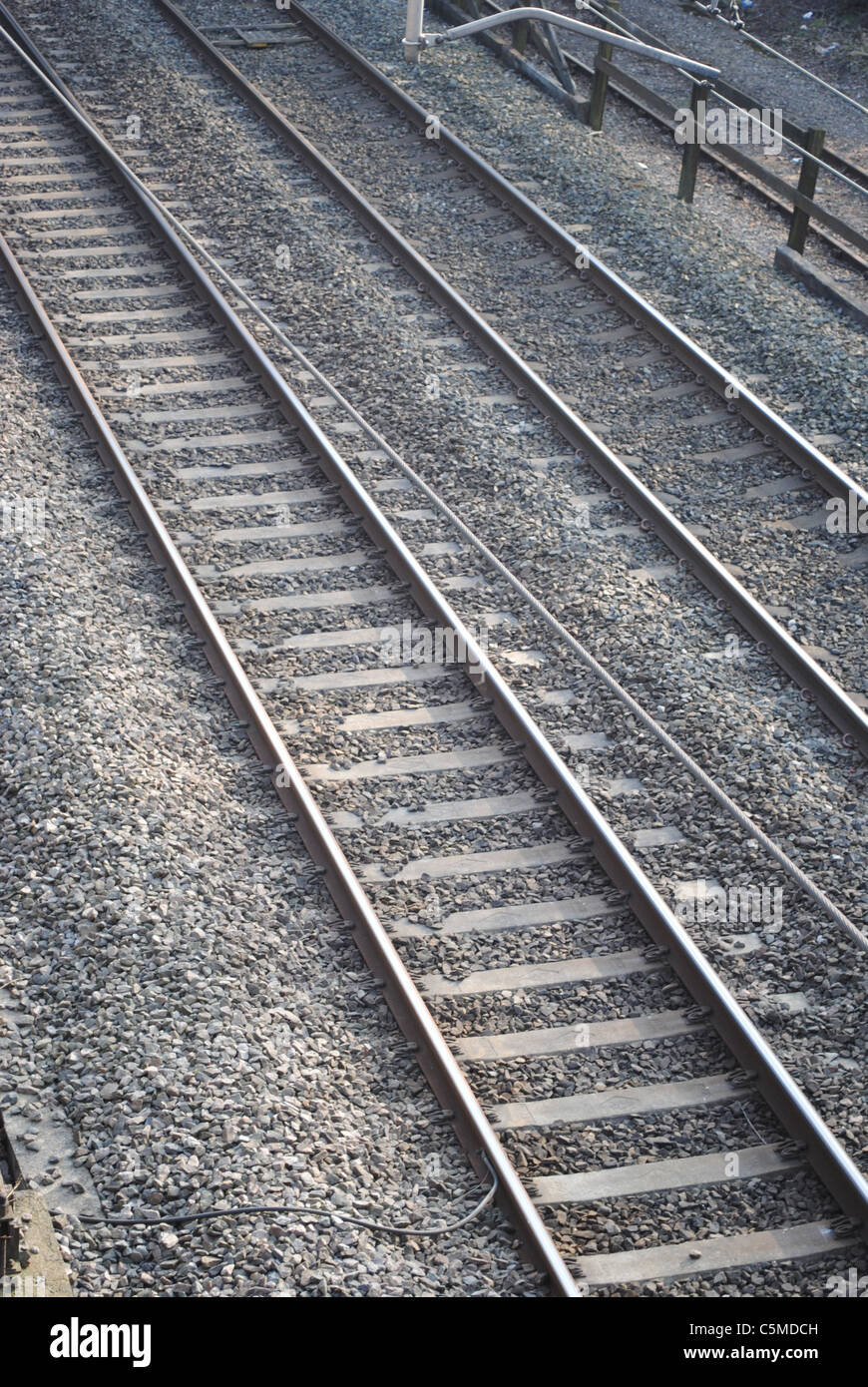 Train lines hi-res stock photography and images - Alamy