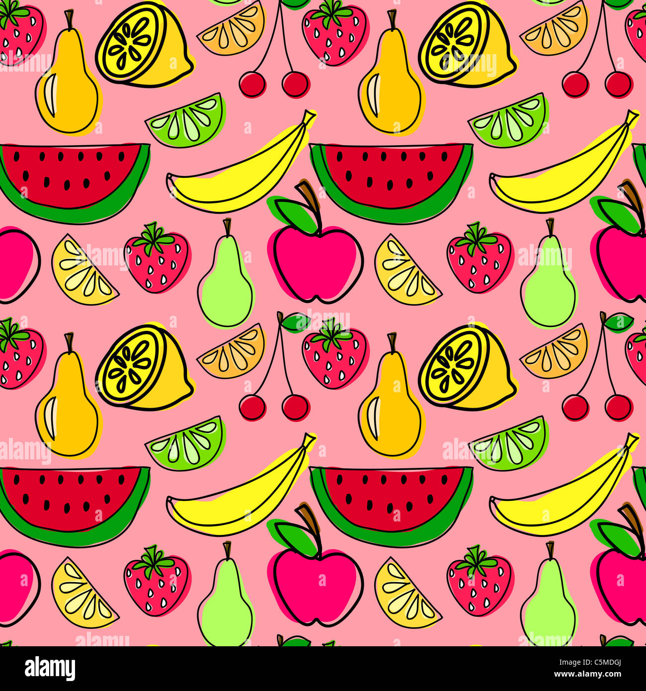 Fruit background - seamless - exclusive to Alamy Stock Photo - Alamy