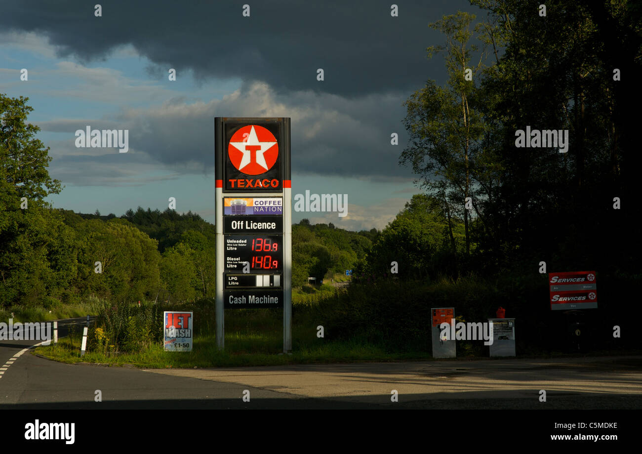 Texaco petrol station hi-res stock photography and images - Alamy