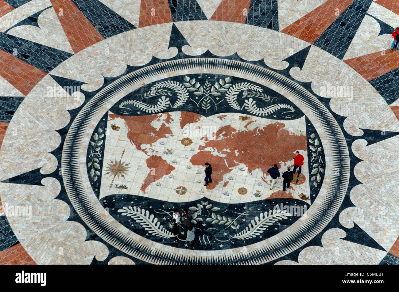 Compass Rose Mosaic High Resolution Stock Photography and Images - Alamy