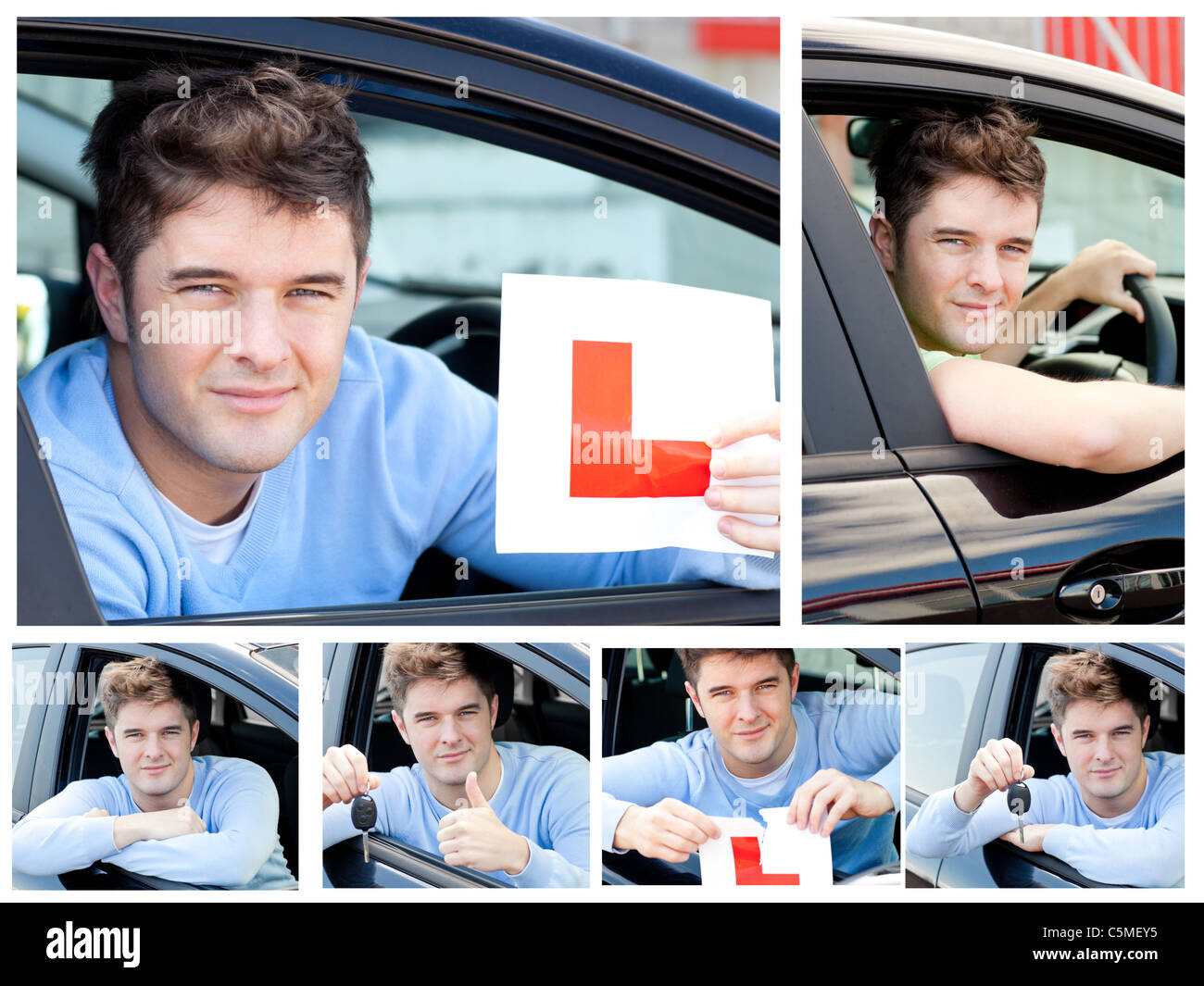 Learner plate hi-res stock photography and images - Alamy