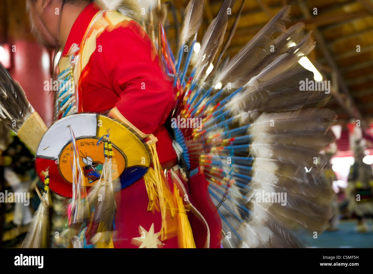 Native dancers at the Tsuu T'ina First Nation's Annual Celebration ...