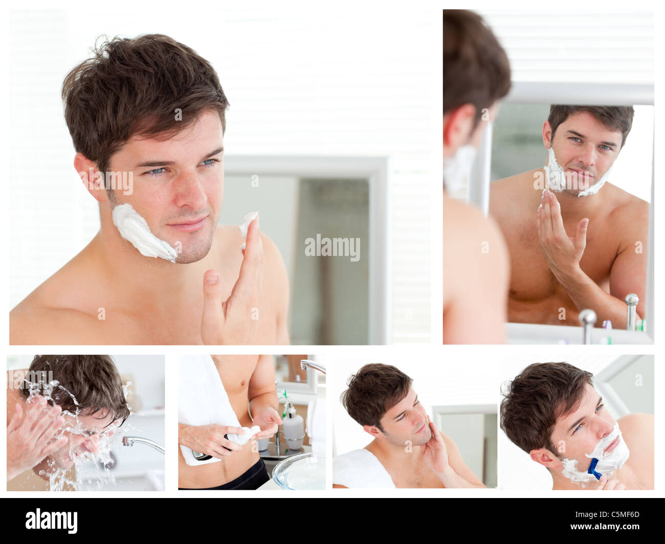 Collage man hi-res stock photography and images - Alamy