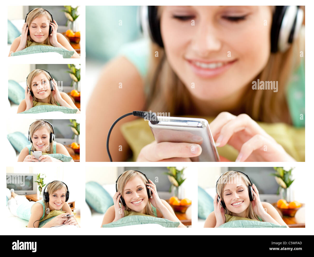 Musical collage hi-res stock photography and images - Alamy