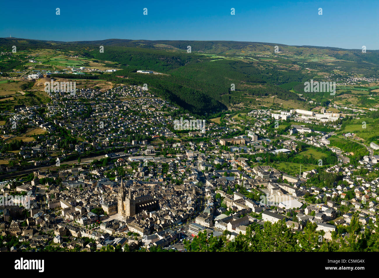 Mende, Lozere, Languedoc Roussillon, France Stock Photo - Alamy