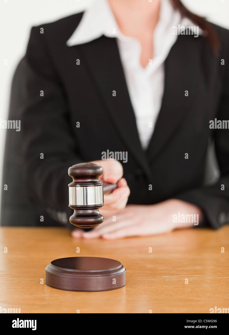 Judge using his gavel High Resolution Stock Photography and Images - Alamy