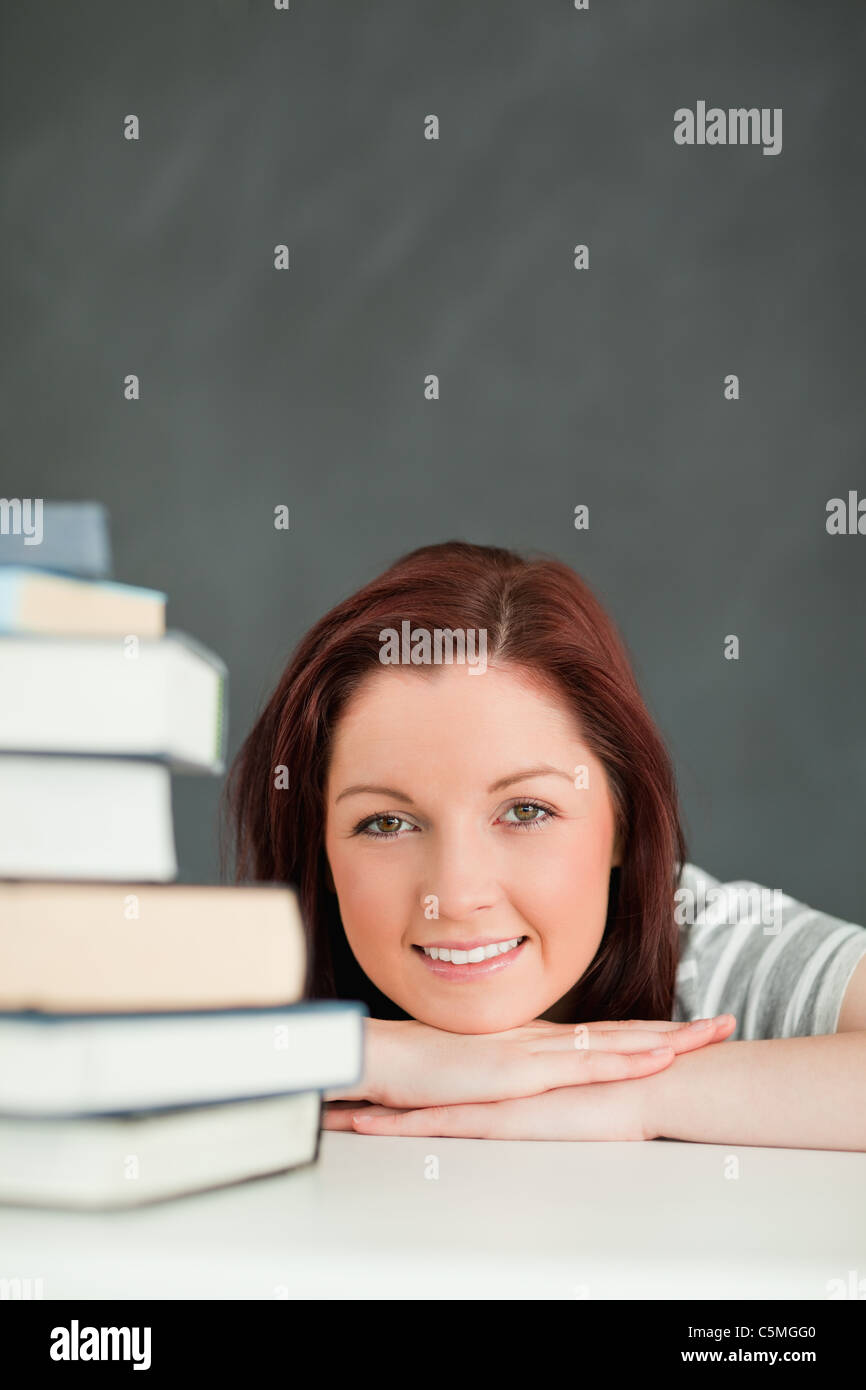 Happy student hi-res stock photography and images - Alamy