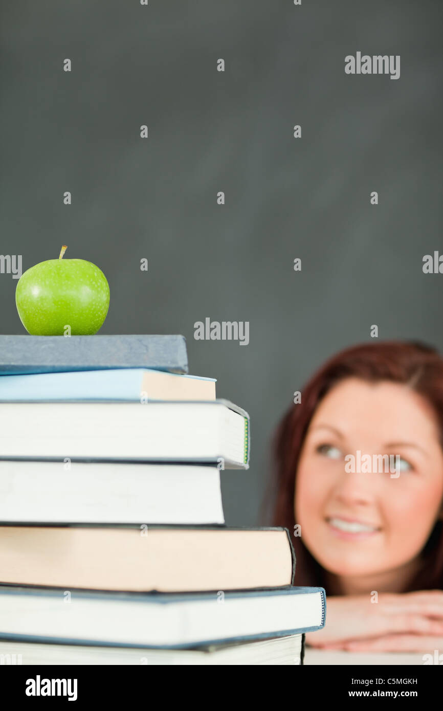 High books stack hi-res stock photography and images - Alamy