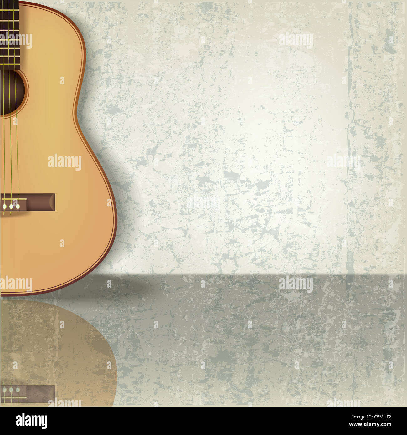 abstract grunge beige music background with guitar Stock Photo - Alamy