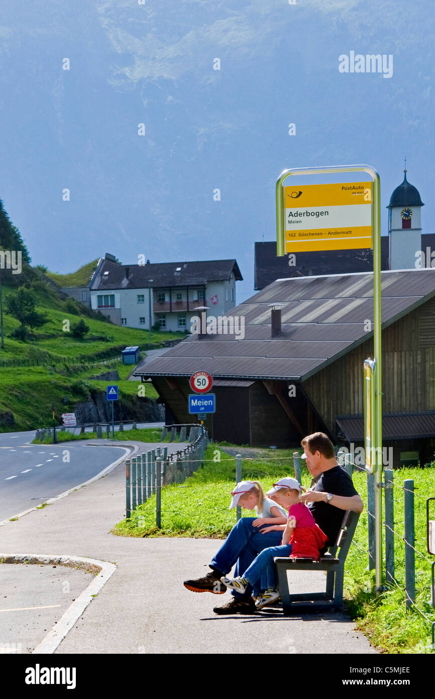 Alpine Bus Stop High Resolution Stock Photography and Images - Alamy