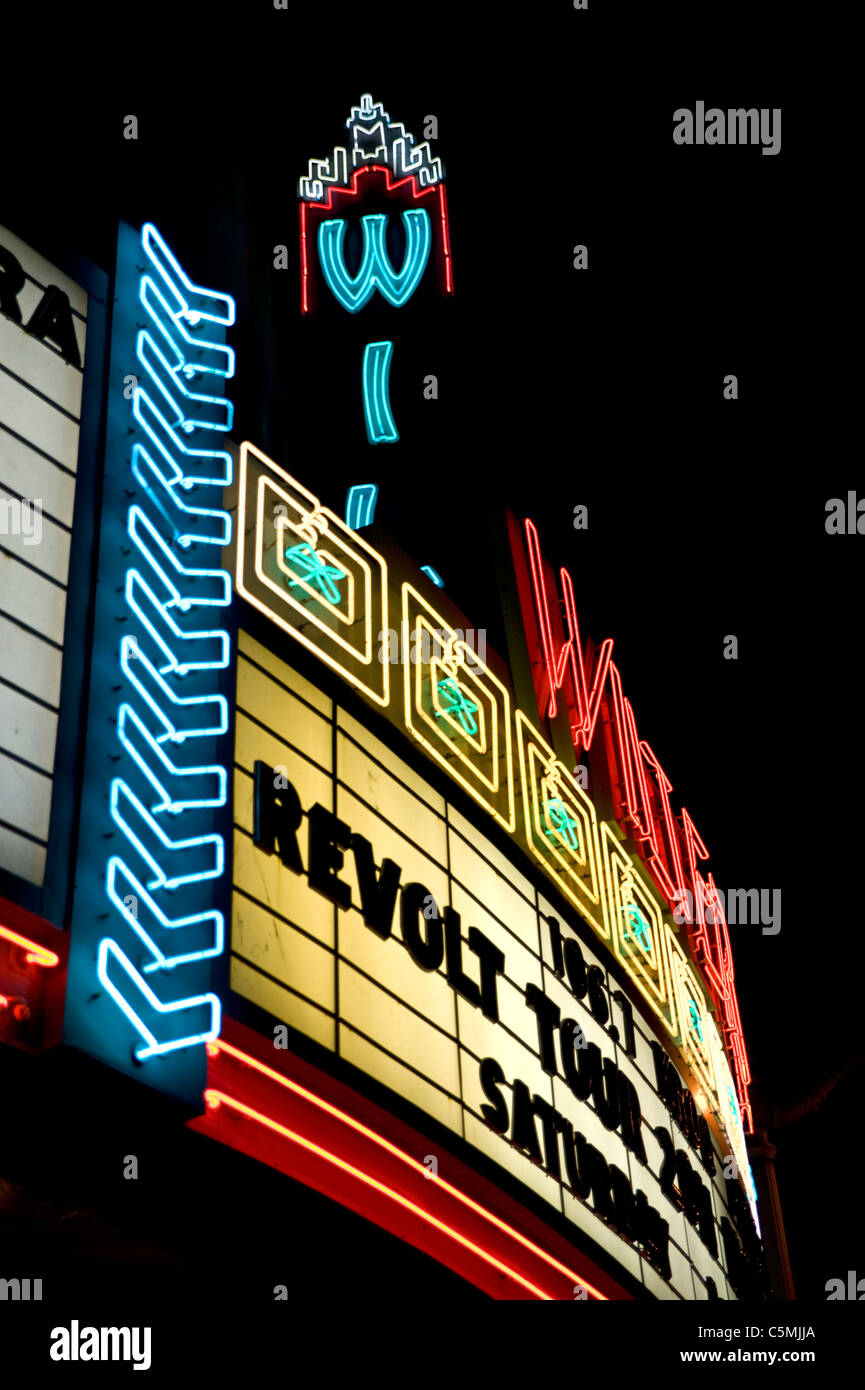 Wiltern theatre deco hi-res stock photography and images - Alamy