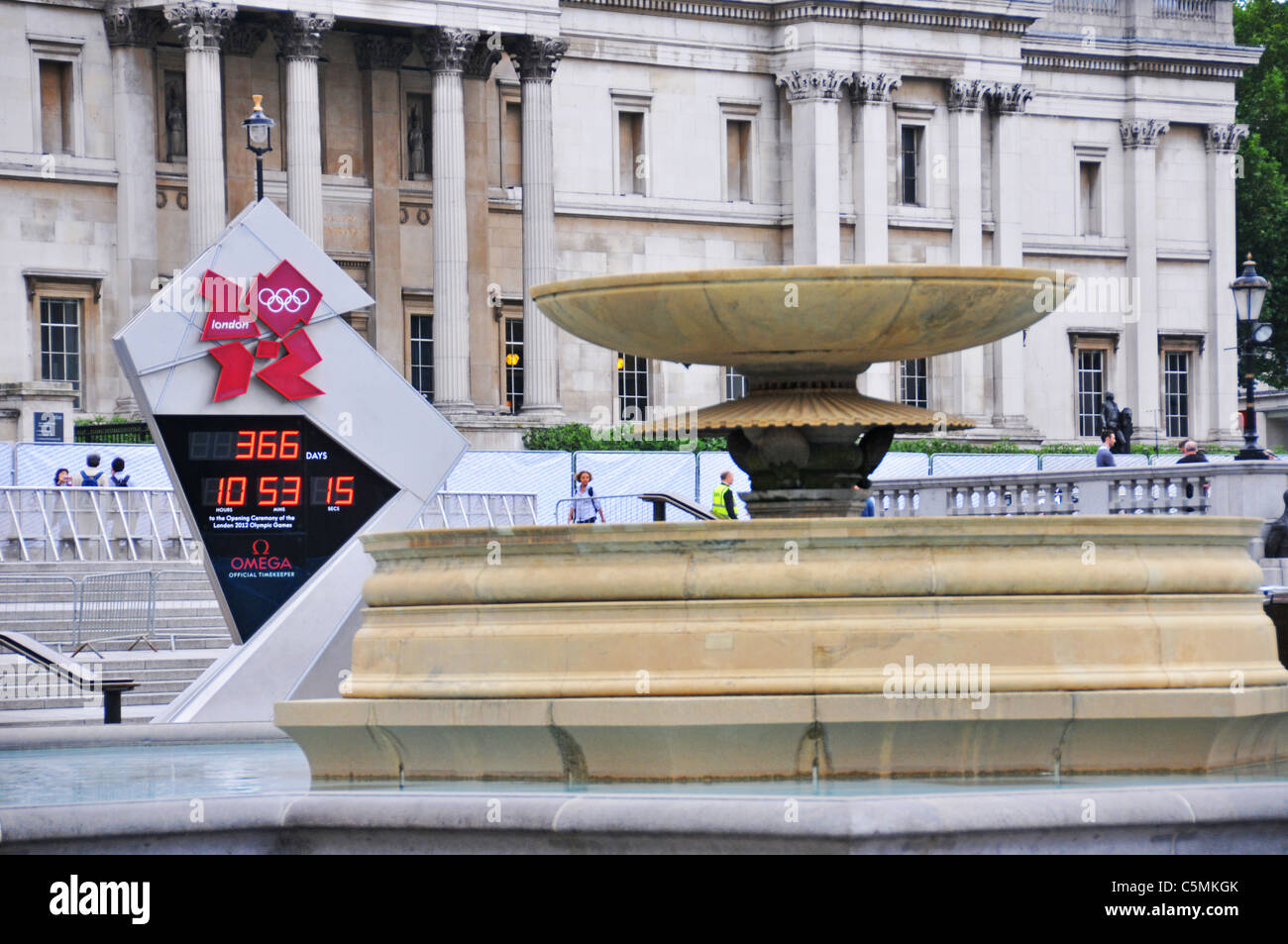 Olympics countdown clock hi-res stock photography and images - Alamy