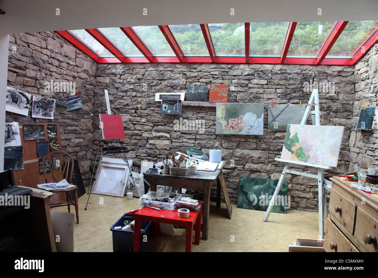 Cottage/studio in Cill Rialaig pre-famine village restored as an ...