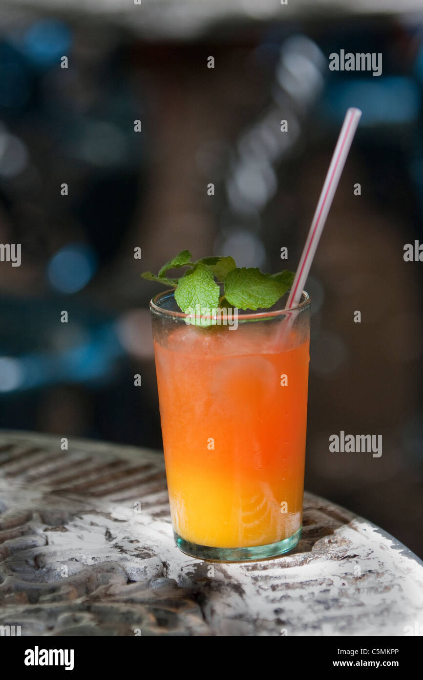 Cuba, Trinidad. Trinidad Colonial Alcoholic Drink Stock Photo - Alamy