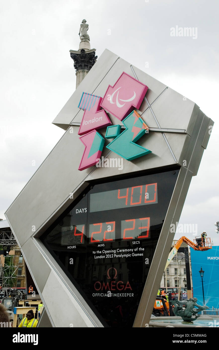 Olympic count down clock hi-res stock photography and images - Alamy
