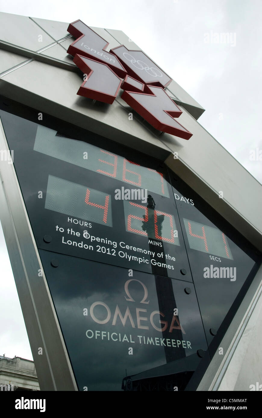 Omega olympic countdown clock hi-res stock photography and images - Alamy